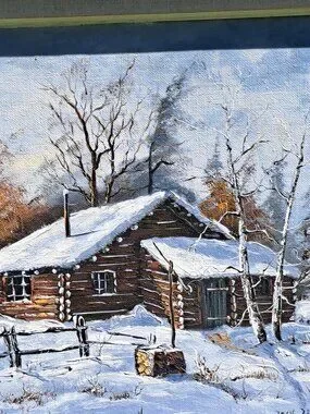 Jack Zitman | Art | Canadian Winter Scene Painting By Jack Zitman ...